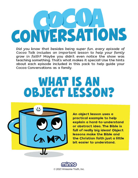 Cocoa Talk Activity Kit – Minno