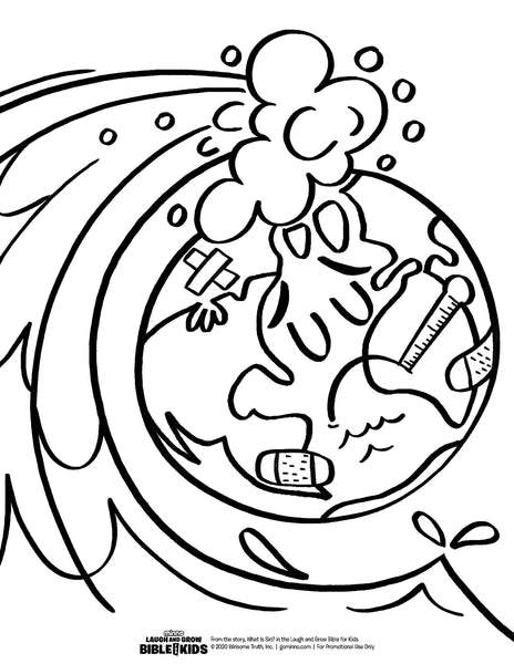kids bible coloring pages printable