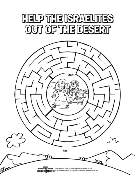 Minno Laugh and Grow Bible for Kids Coloring and Activity Book