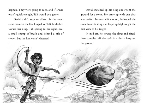 Young David: Warrior Chapter Book – Minno