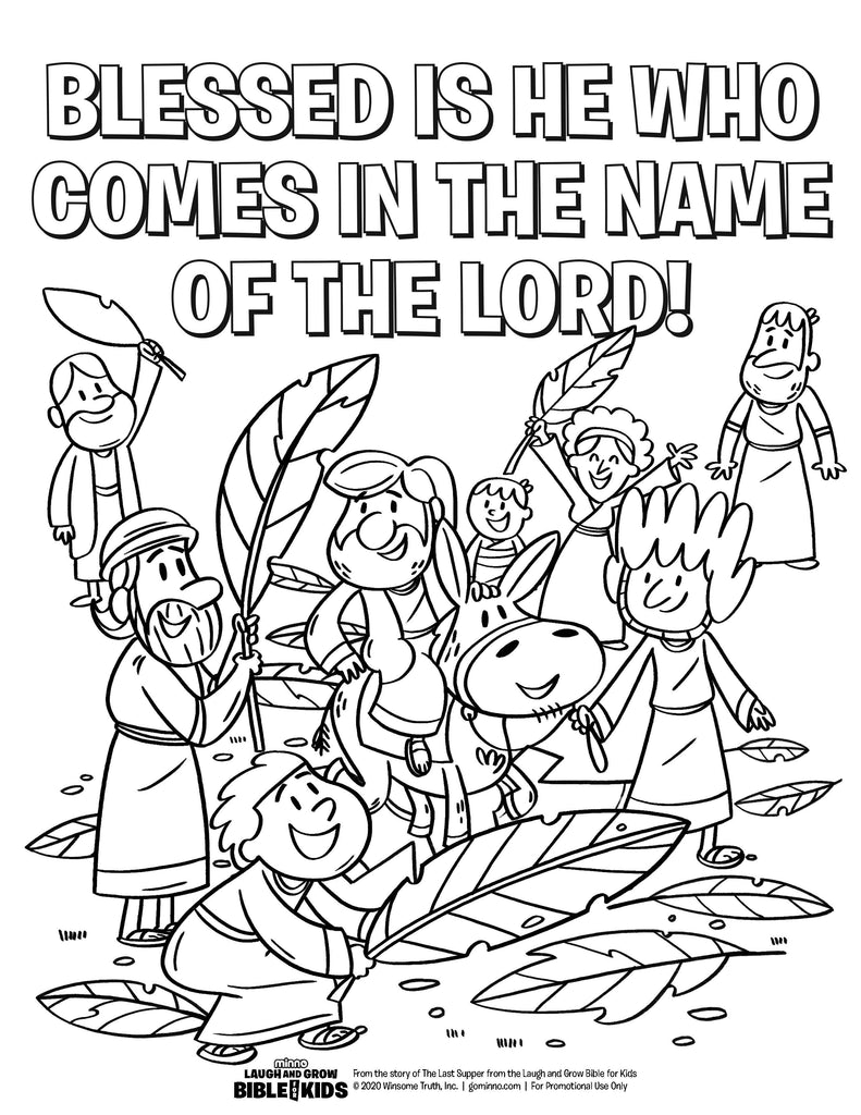 Minno Laugh and Grow Bible for Kids Coloring and Activity Book